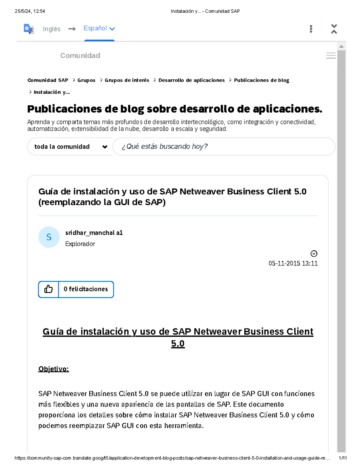 SAP Manual - como funciona SAP - Comunidad Comunidad SAP Grupos Grupos ...