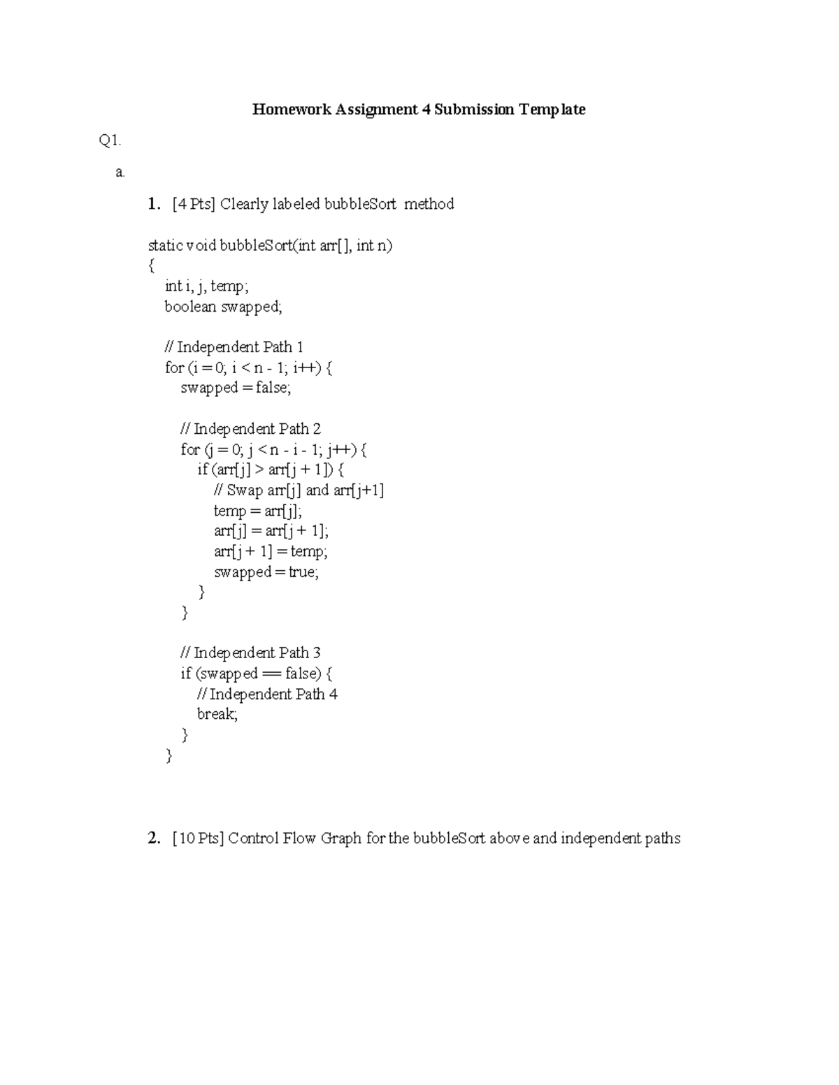 HW 4 Submission Template - Homework Assignment 4 Submission Template Q1 ...