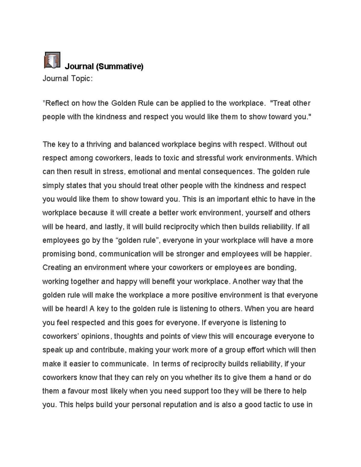 A4, A2 - Personal Management Skills (1) - Studocu