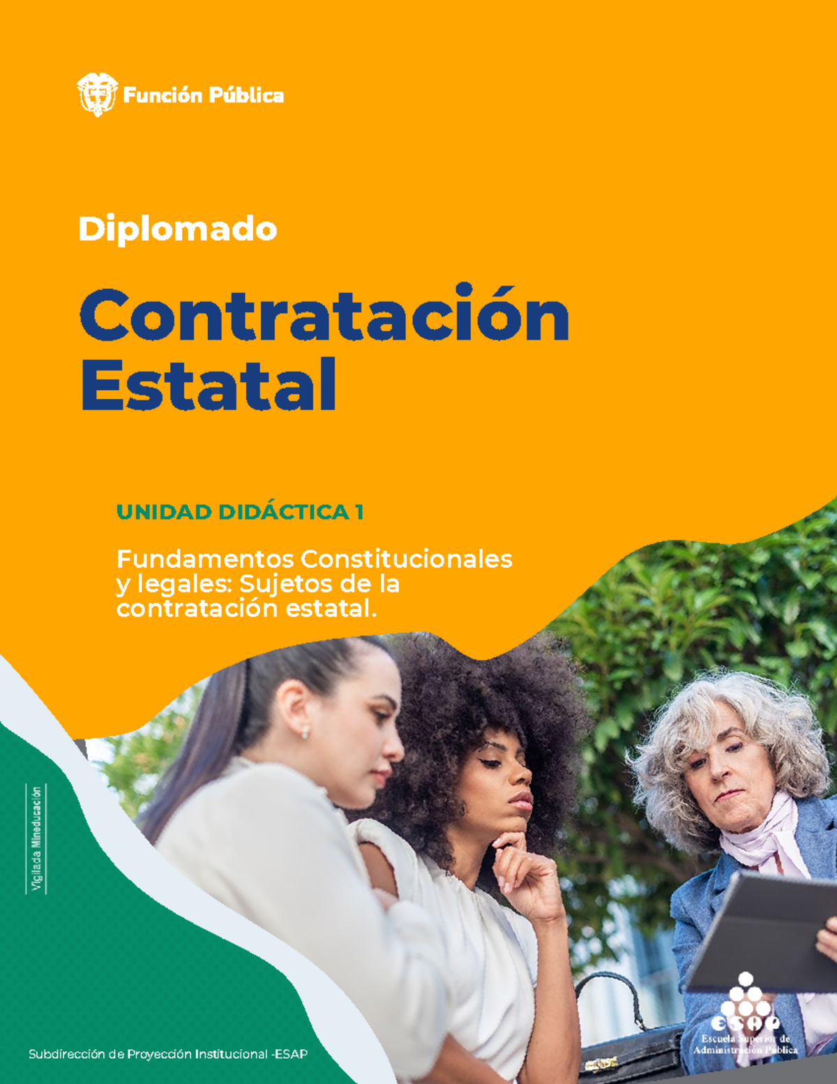 Fundamentos Constitucionales Y Legales Sujetos De La Contrataciòn
