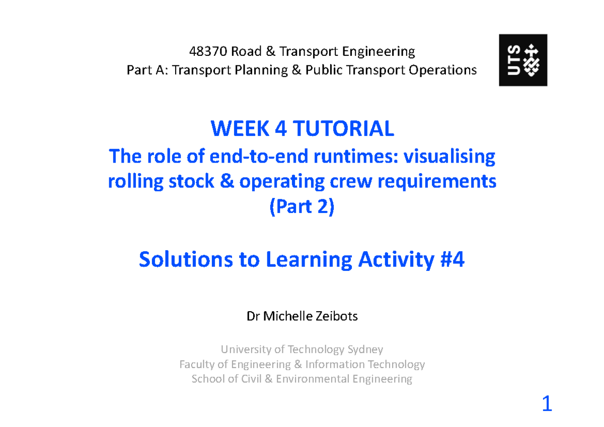 2021/03/21 Week 4 tutorial solutions-1 - 048370 - Studocu