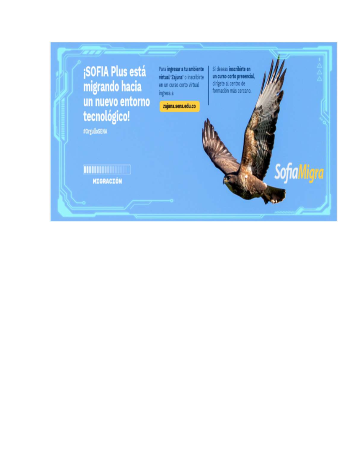 Pantallazo de pagina sena - SOFIA Plus está Para ingresar a tu ambiente Si deseas inscribirte en ...