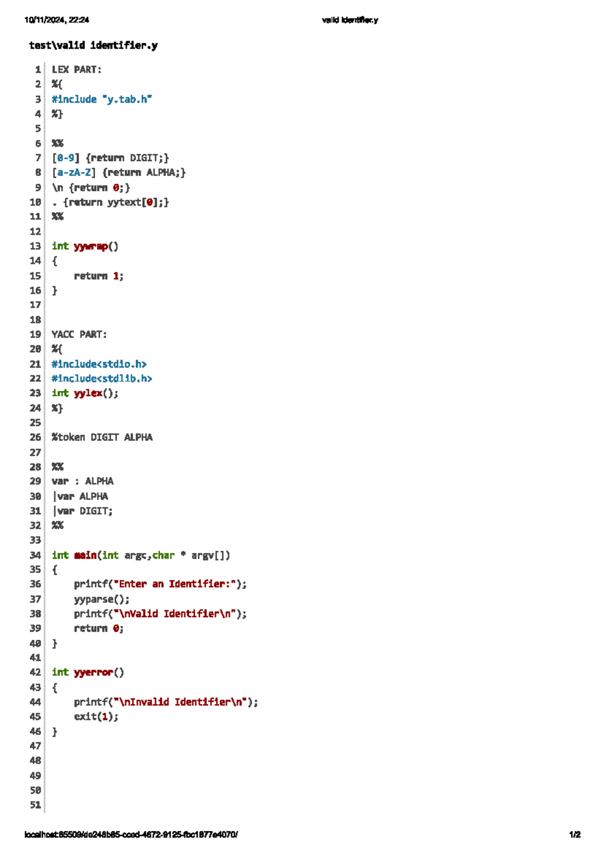 7. valid identifier - Hzhsh - 10/11/2024, 22:24 valid identifier test ...