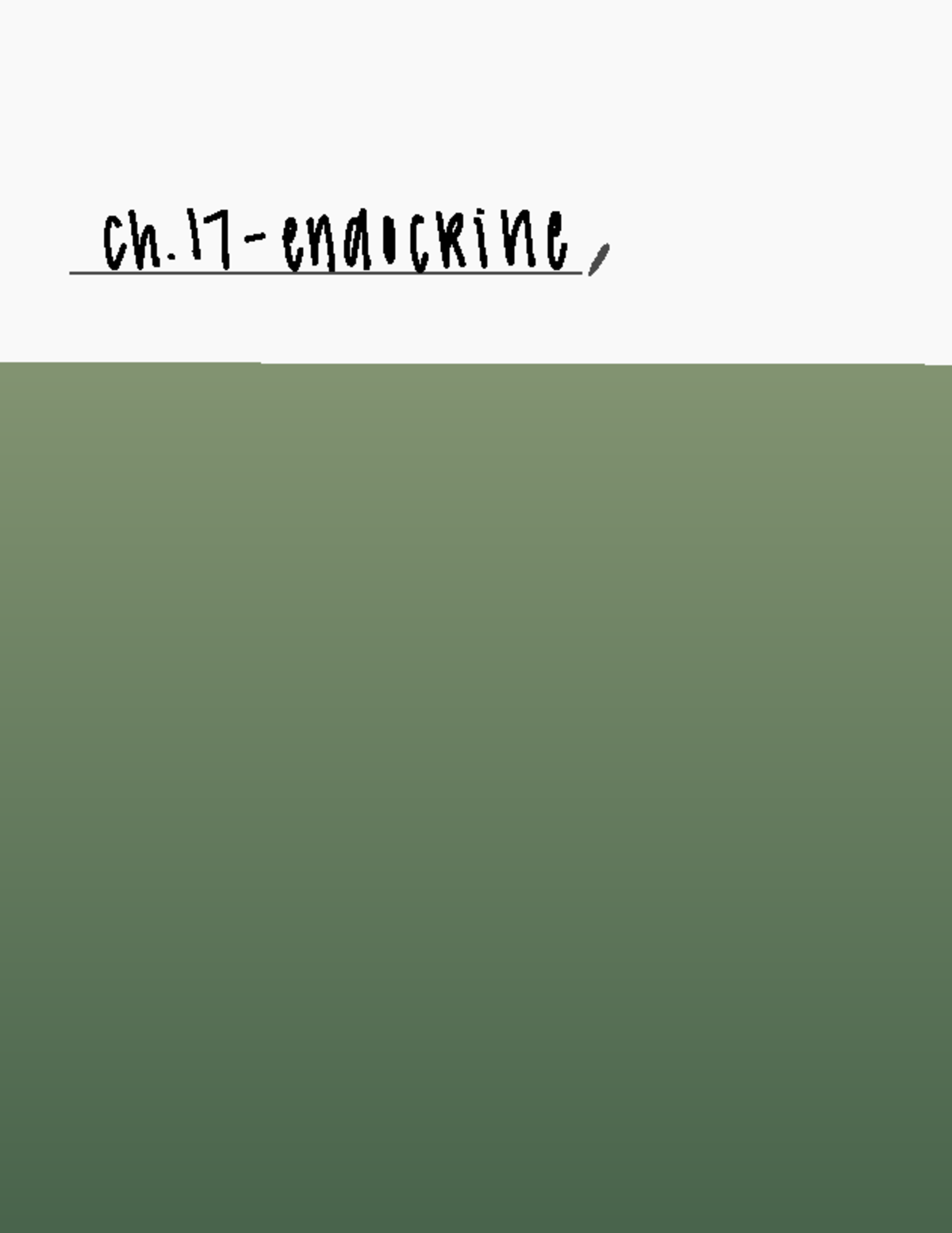 Chapter 17 - oh. 17 endocrine At APTER 17 : EAHHA#tEtrYrft-tMm : INTRO ...