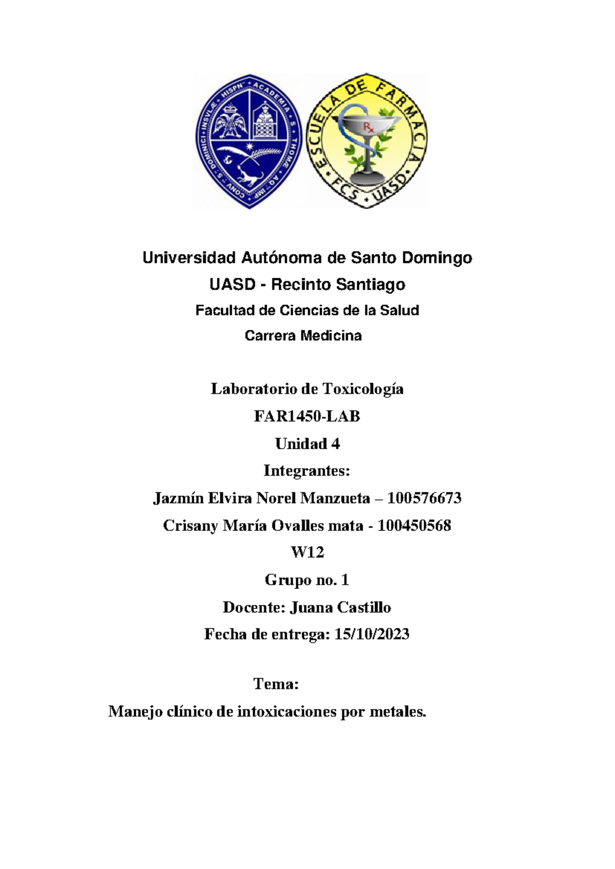 Unidad 4 - importante - Universidad Autónoma de Santo Domingo UASD ...