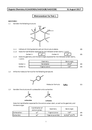 VUT - Engineering Chemistry 1 - Studocu
