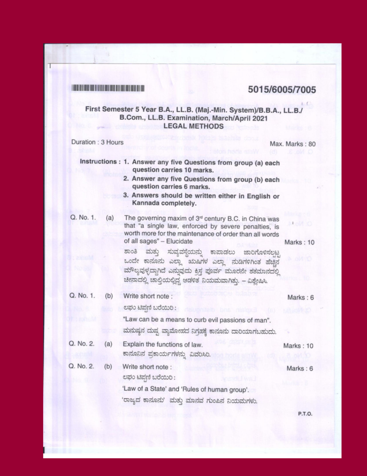 Legal Methods 5015 7005 6005 - Legal theory - KSLU - Studocu