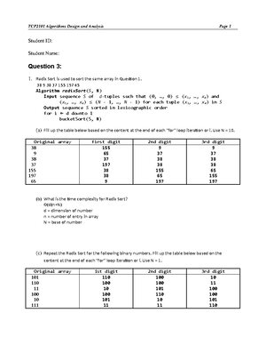 T6q5 - week 7 question 1 of week 7 ADA - TCP2101 Algorithms Design and ...