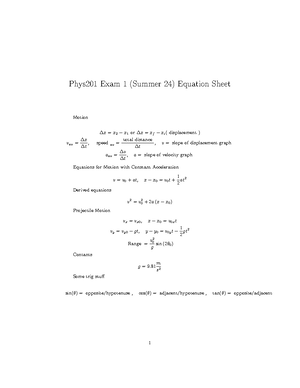 Physics Lab 2 - lab 2 phys 101 - Title: Newton’s Second Law Name: Lab ...