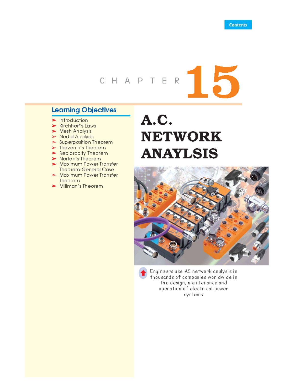 AC Network Analysis - A. NETWORK ANAYLSIS Learning Objectives ...