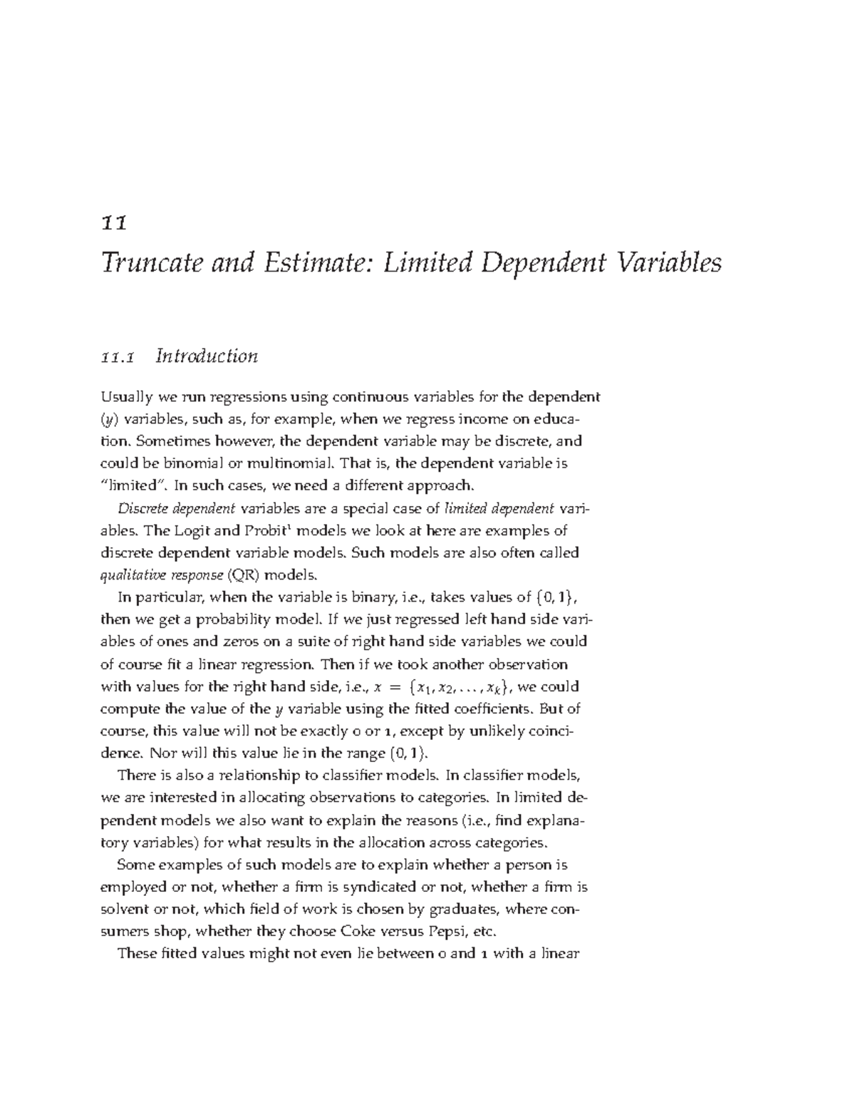 Electrical lecture p13 - 11 Truncate and Estimate: Limited Dependent ...