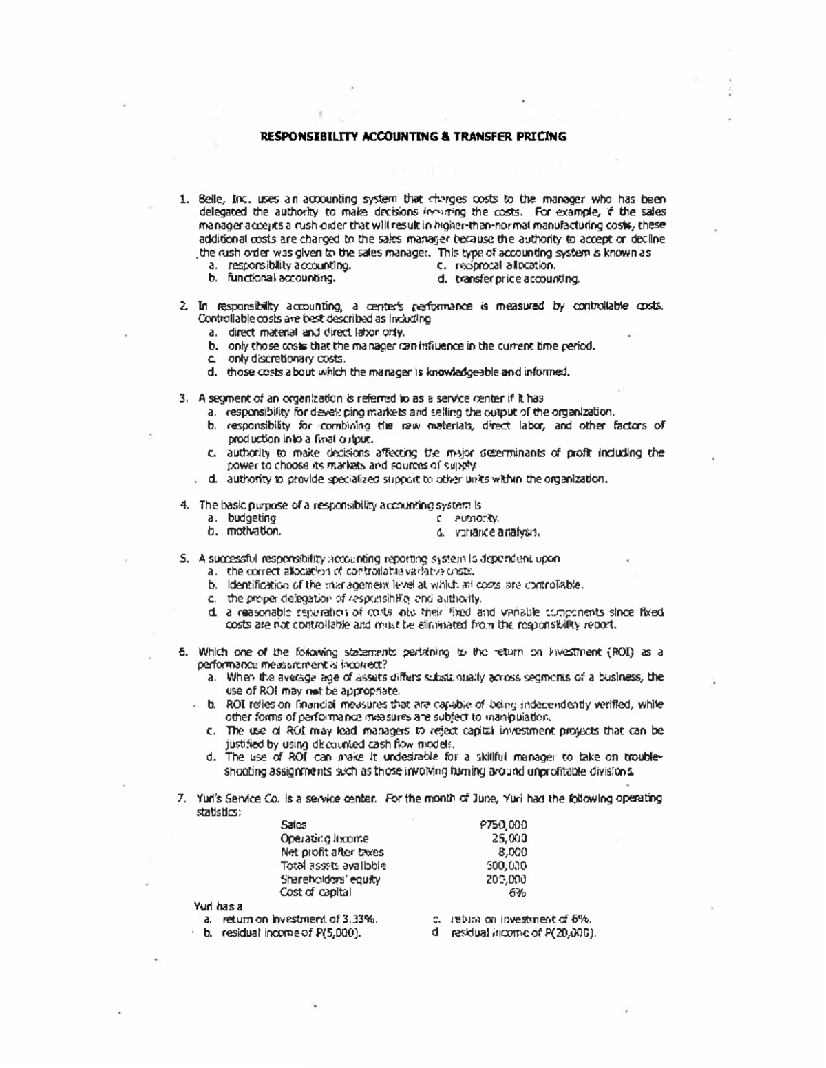 Review-Material-Responsibility-Accounting-and-Transfer-Pricing ...