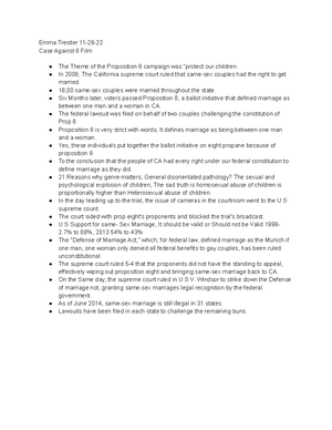 Introduction to LGBT Studie Film Reading Notes - Emma Trestler ...