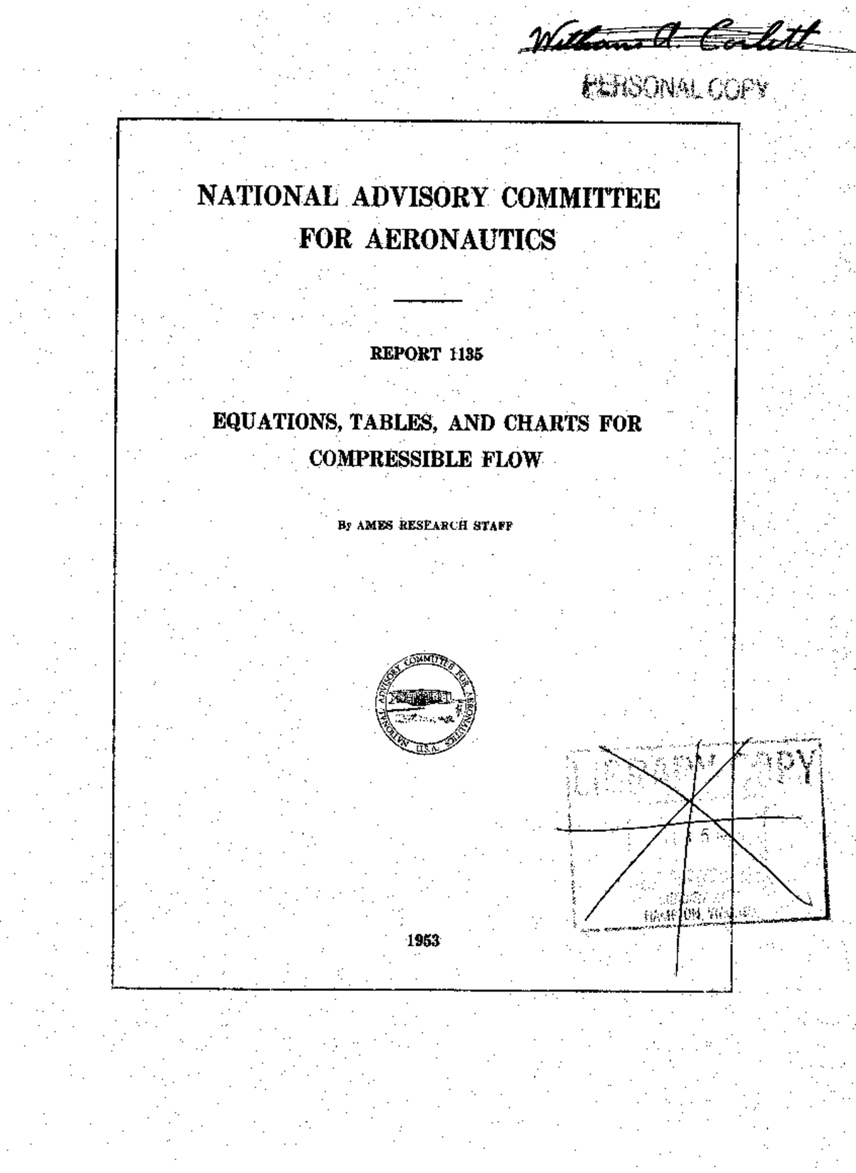 Naca1135 - naca tables - ARO 101L - Studocu