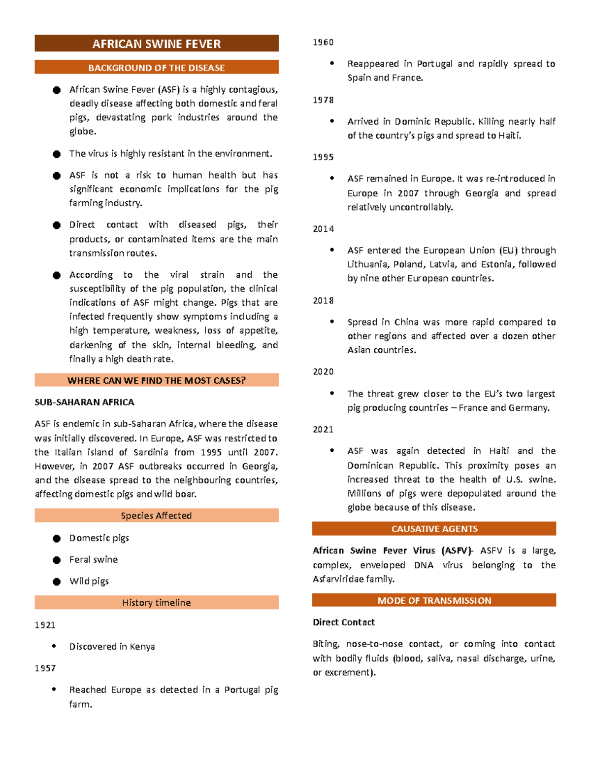 ASF AND CSF MOM - hi may you like this - Nursing 101 - SPU - Studocu