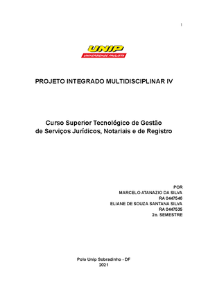 Etiqueta 1 - anotação - projeto integrado multi pim - Studocu