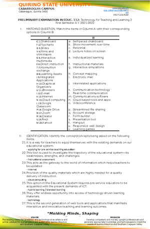 BOW-ELS Q2 - filipino sa piling larang akademik quarter 2 - Republic of ...