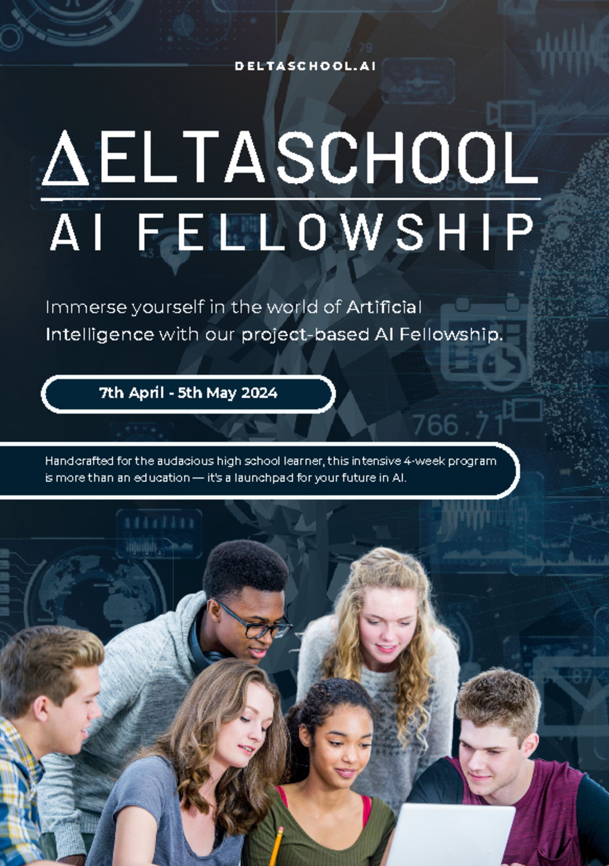 Delta AI Fellowship Flyer - ####### 7th April - 5th May 2024 ELTASCHOOL ...