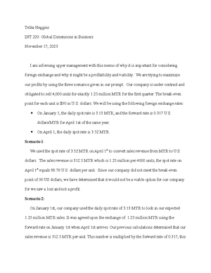 MBA 502 Module 2 Homework - MBA502 - Studocu