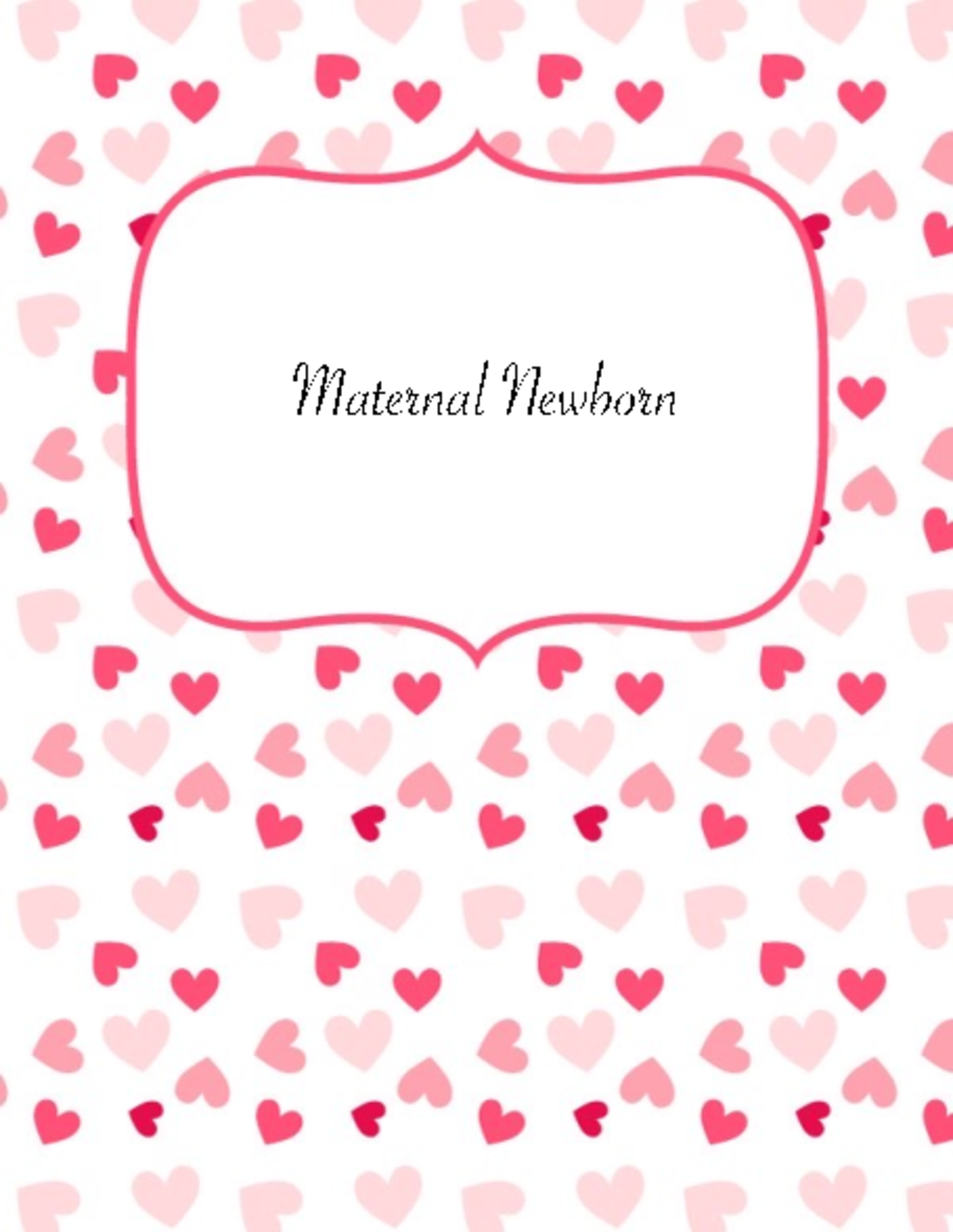 Maternity - Maternal Newborn ŨŜƋœļĉíƢļŨŞ ØķíƢ ļƖ ļƢɑ ¹ƎėíƢŜėŞƢ /ĉƢŨƋļĉ ...