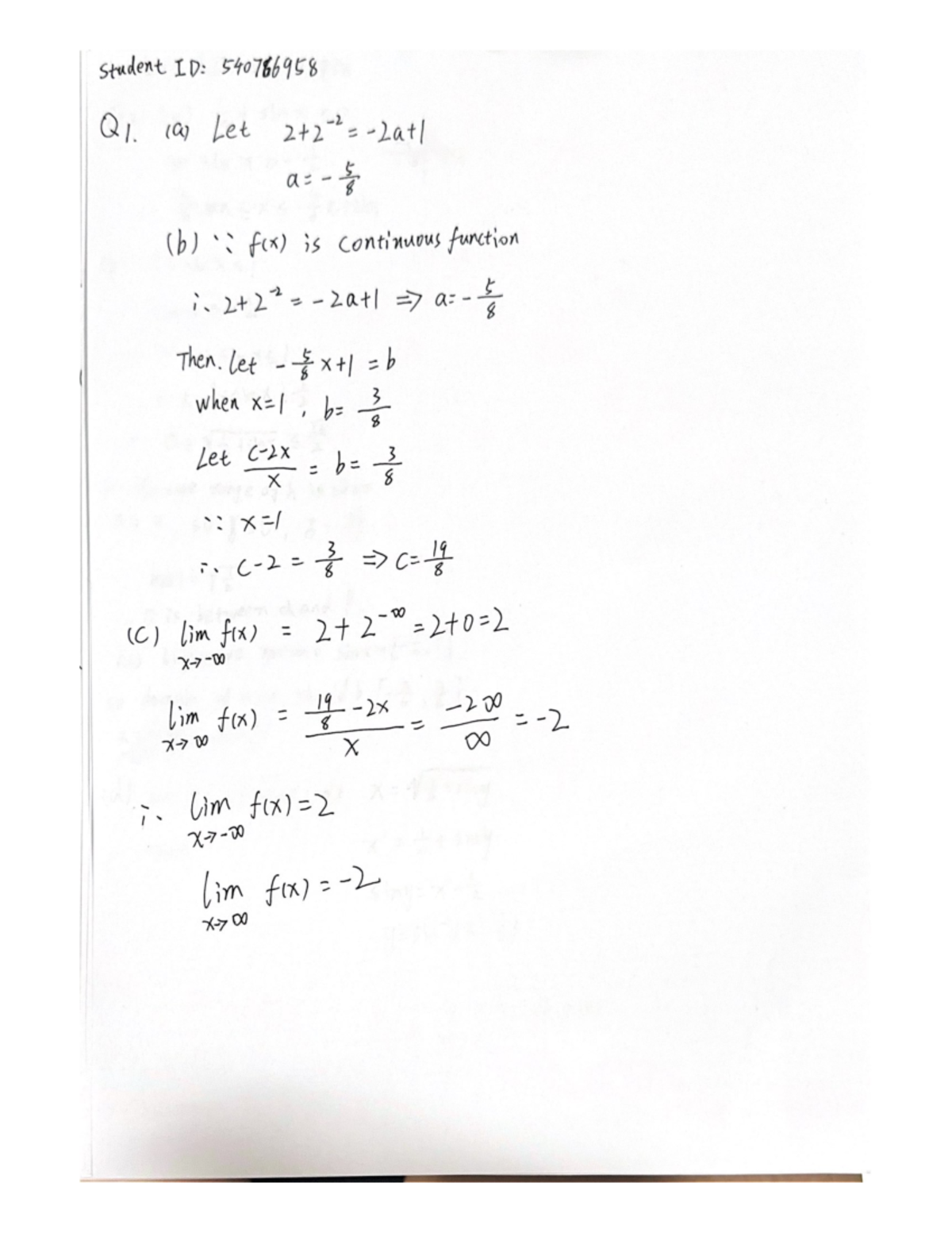 MATH1061 AS1 - MATH1061 - Studocu