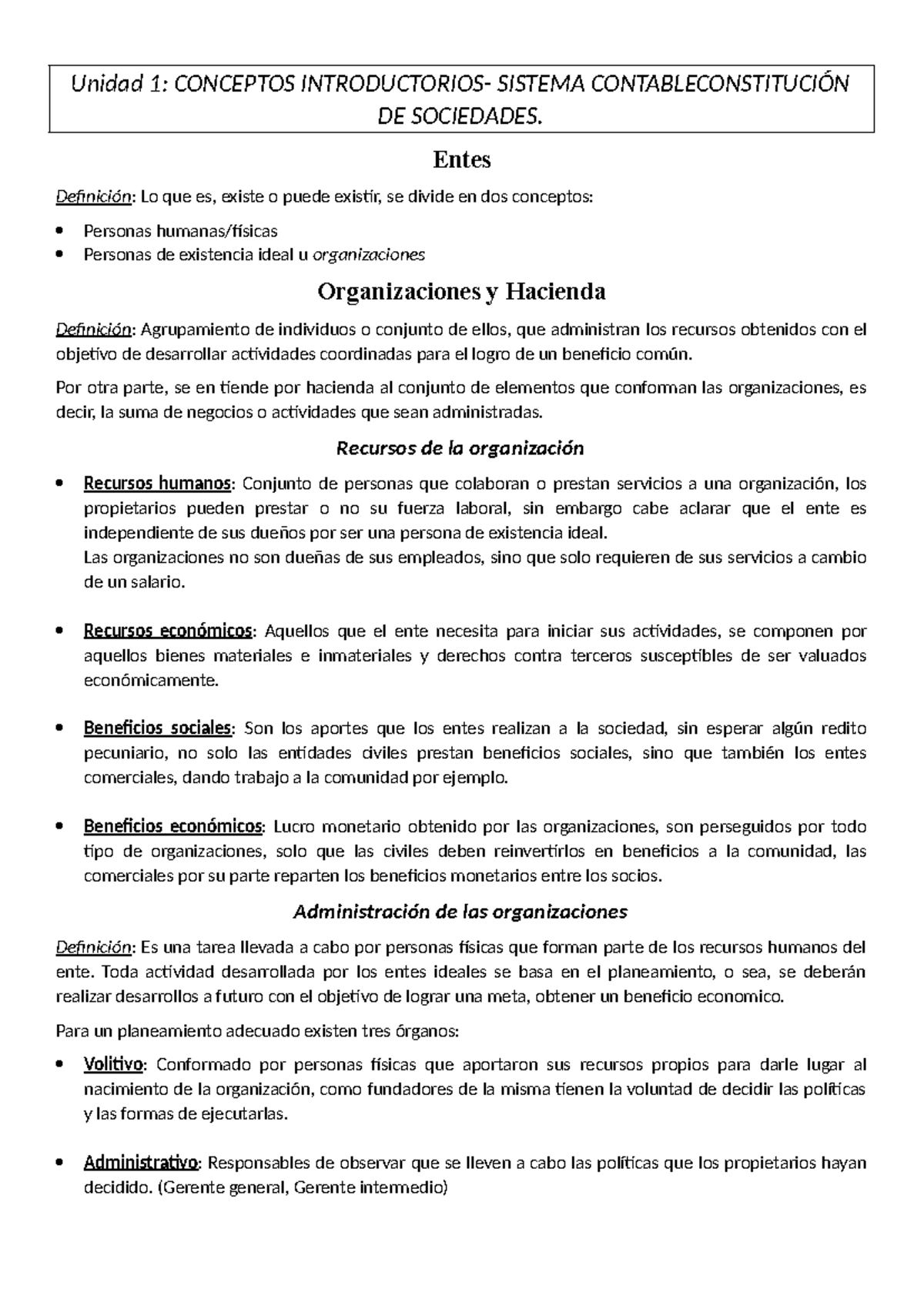 Contabilidad Basica primer modulo conceptos contables básicos - Unidad 1: CONCEPTOS ...