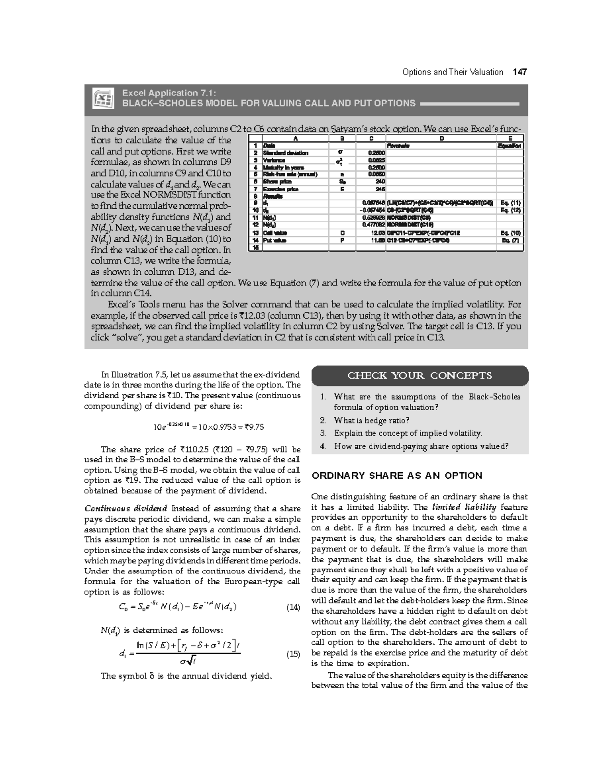 Financial-management-58 - Options and Their Valuation 147 In ...