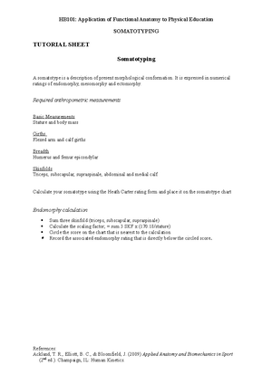PRAC EXAM Cheat Sheet - All info you need for the functional anatomy ...