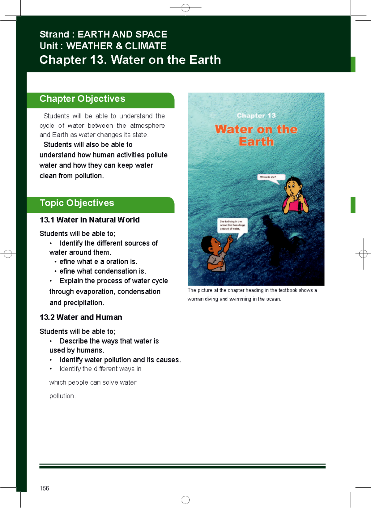 G4 sciences water - Strand : EARTH AND SPACE Unit : WEATHER & CLIMATE ...