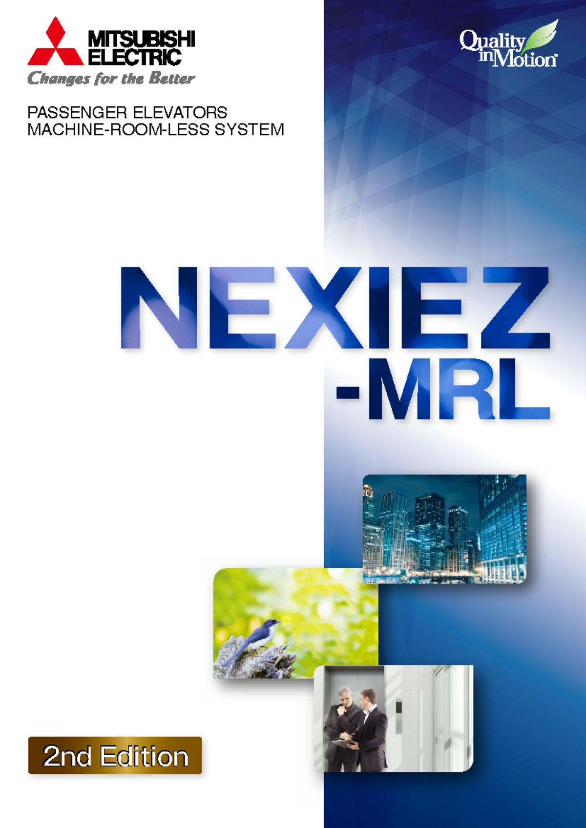 Elevator brochures (MRL and MR) - ####### PASSENGER ELEVATORS ####### MACHINE-ROOM-LESS SYSTEM ...