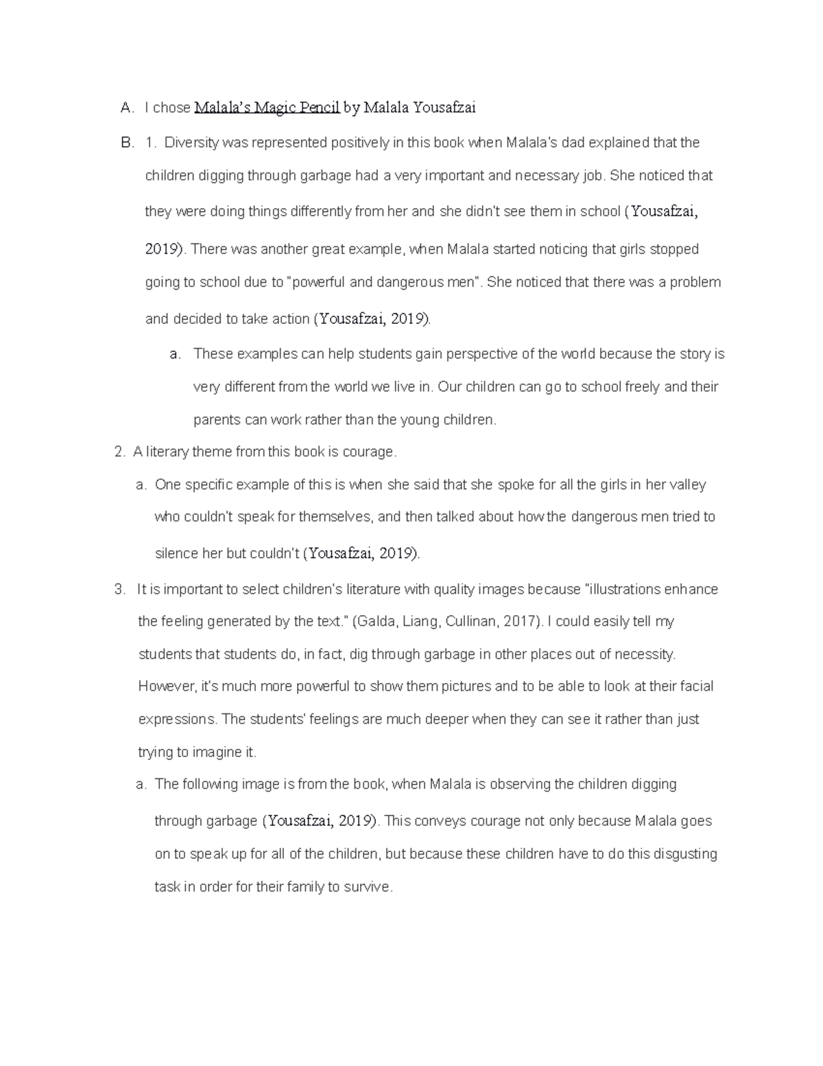 Magic Pencil Malala Yousafzai: Diversity Courage and Memoir ...