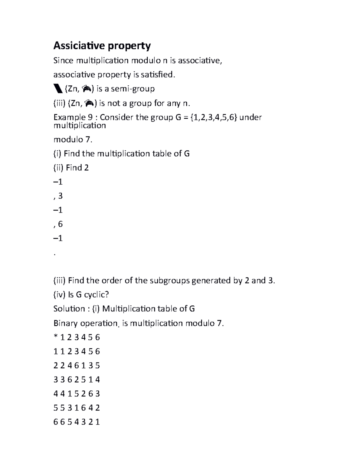 Assiciative property fully explaind - Assiciative property Since ...