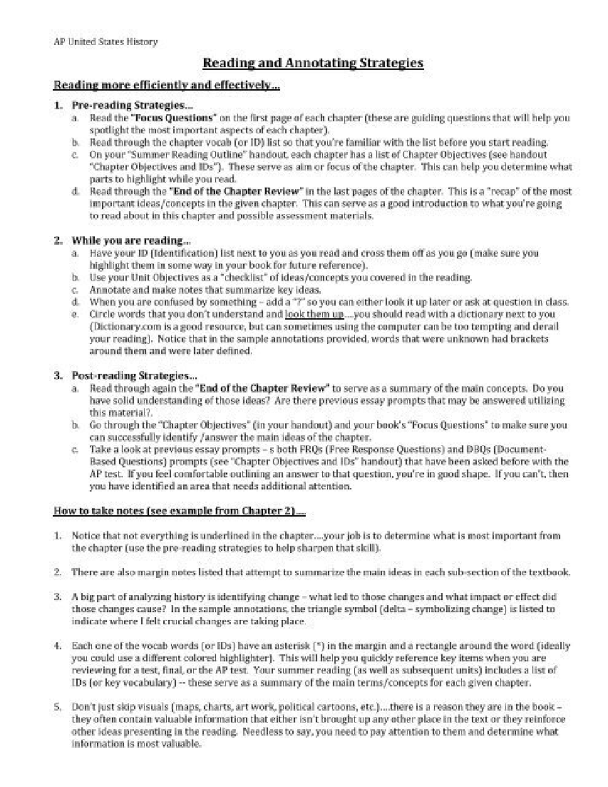 Apush-annotations-tips - Studocu