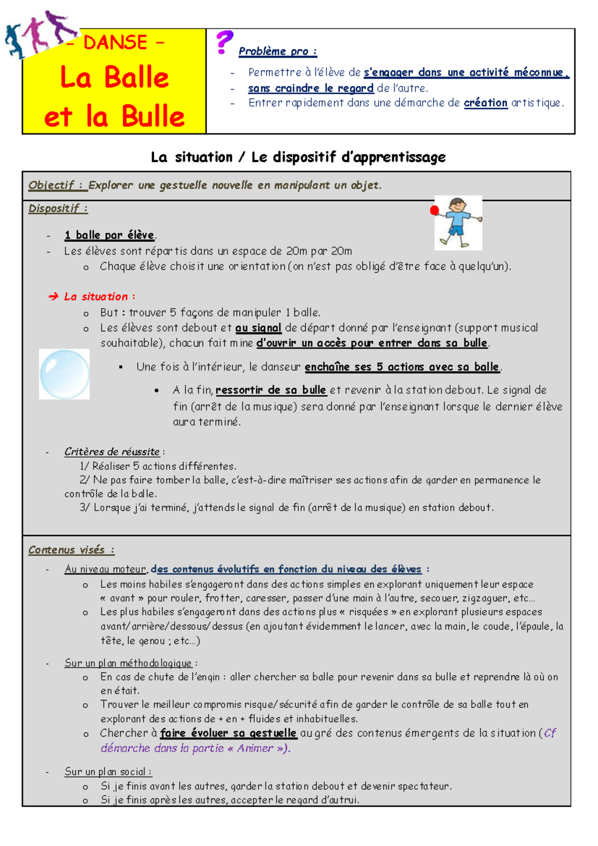 2 - La balle et la bulle - danse - DANSE – La Balle et la Bulle ...