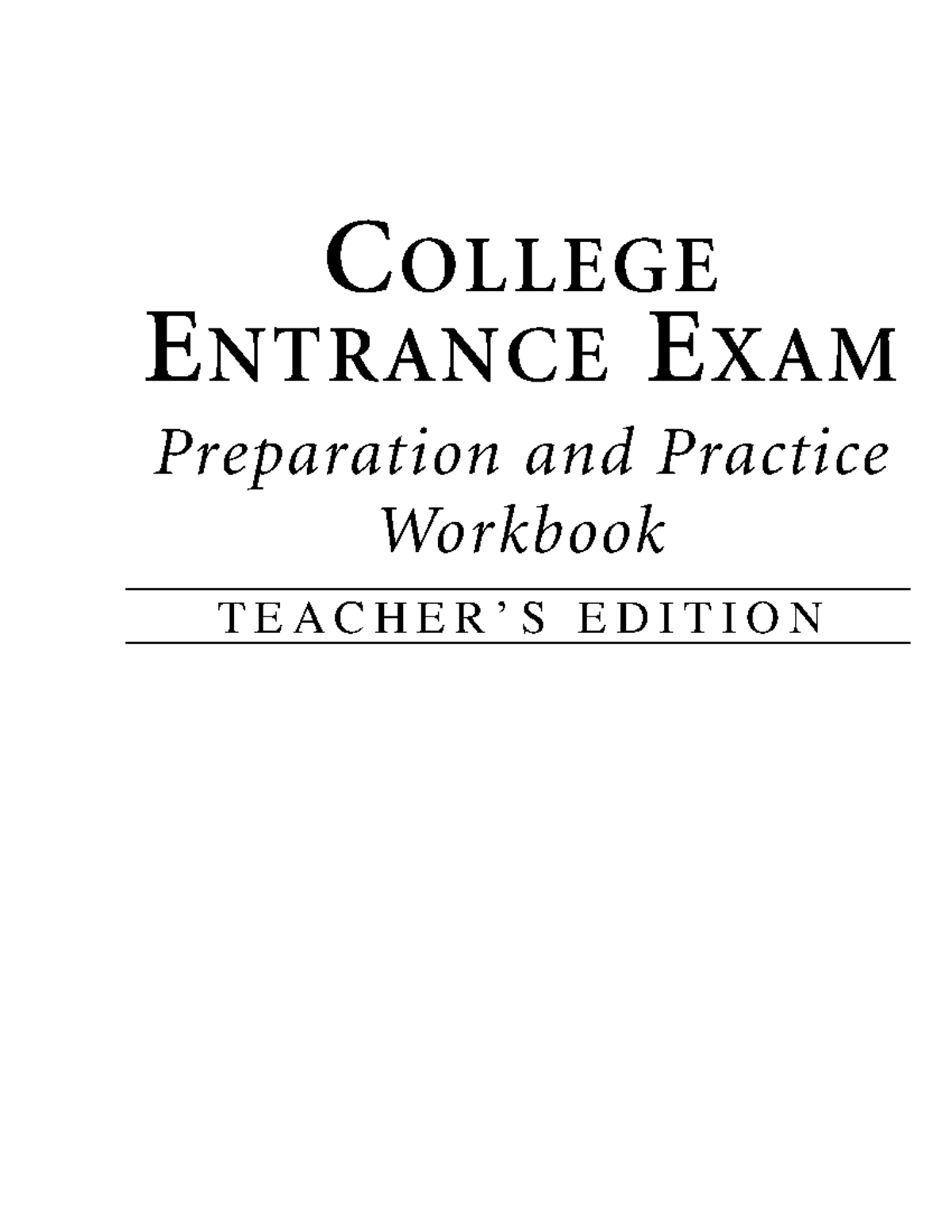 College Entrance Test Reviewer & Notes - COLLEGE ENTRANCE EXAM ...