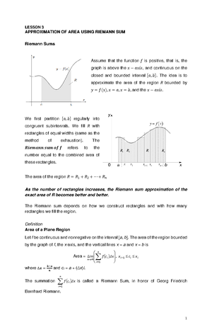 ( Calculus) Mathematical Modelling - Calculus 1 - Lecture on Mathematical Modeling - Studocu