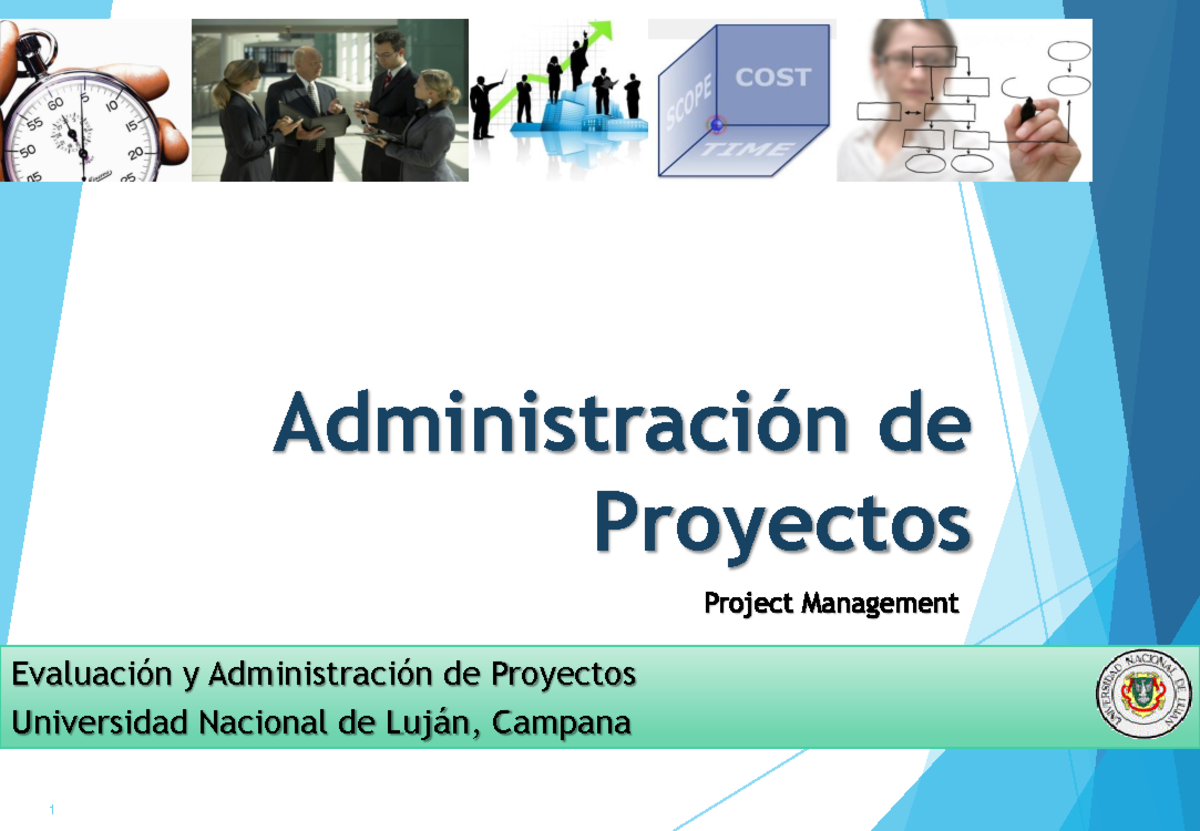 Clase Administracion de Proyectos - 2024 2C - Administración de ...
