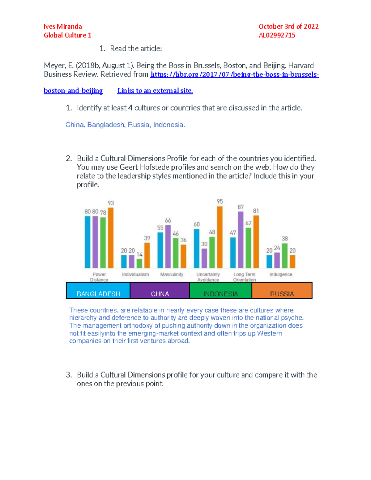 Activity 7GC - actividad numero 7 culturaglobal - Ives Miranda October ...