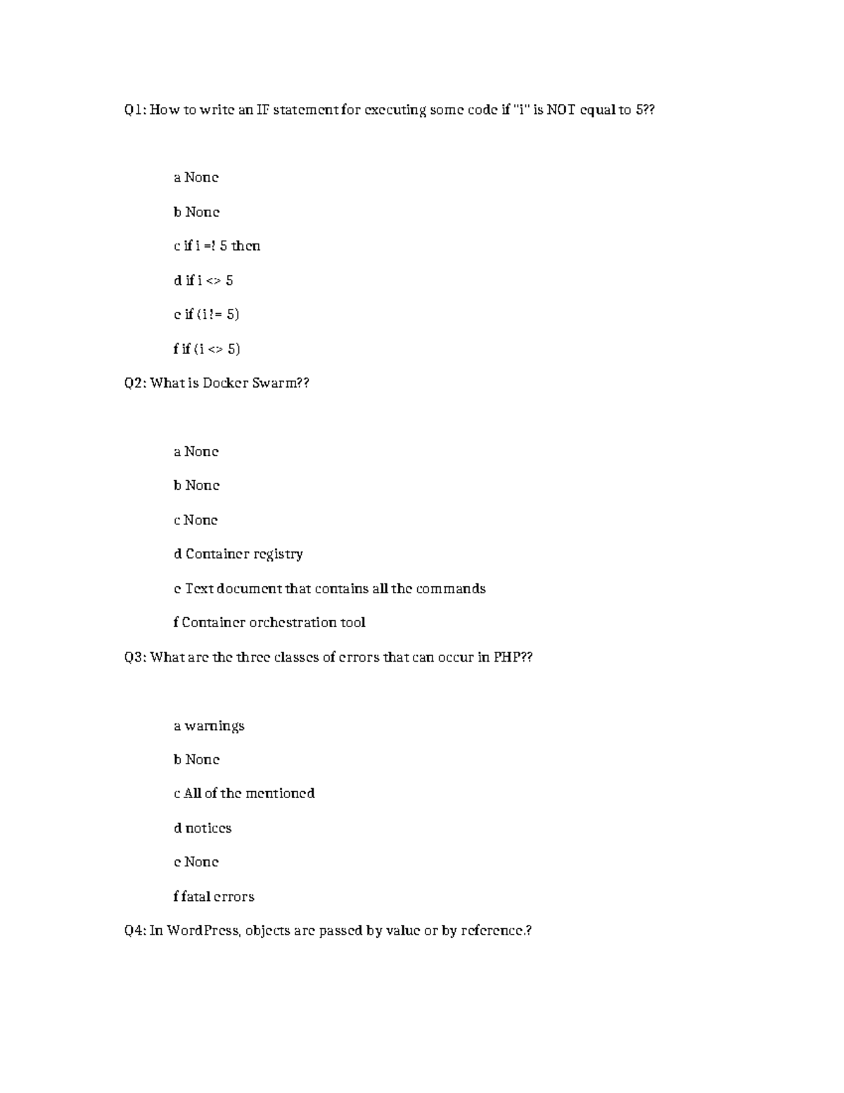 1 Assessment for ZEUA - Excellence - Q1: How to write an IF statement ...