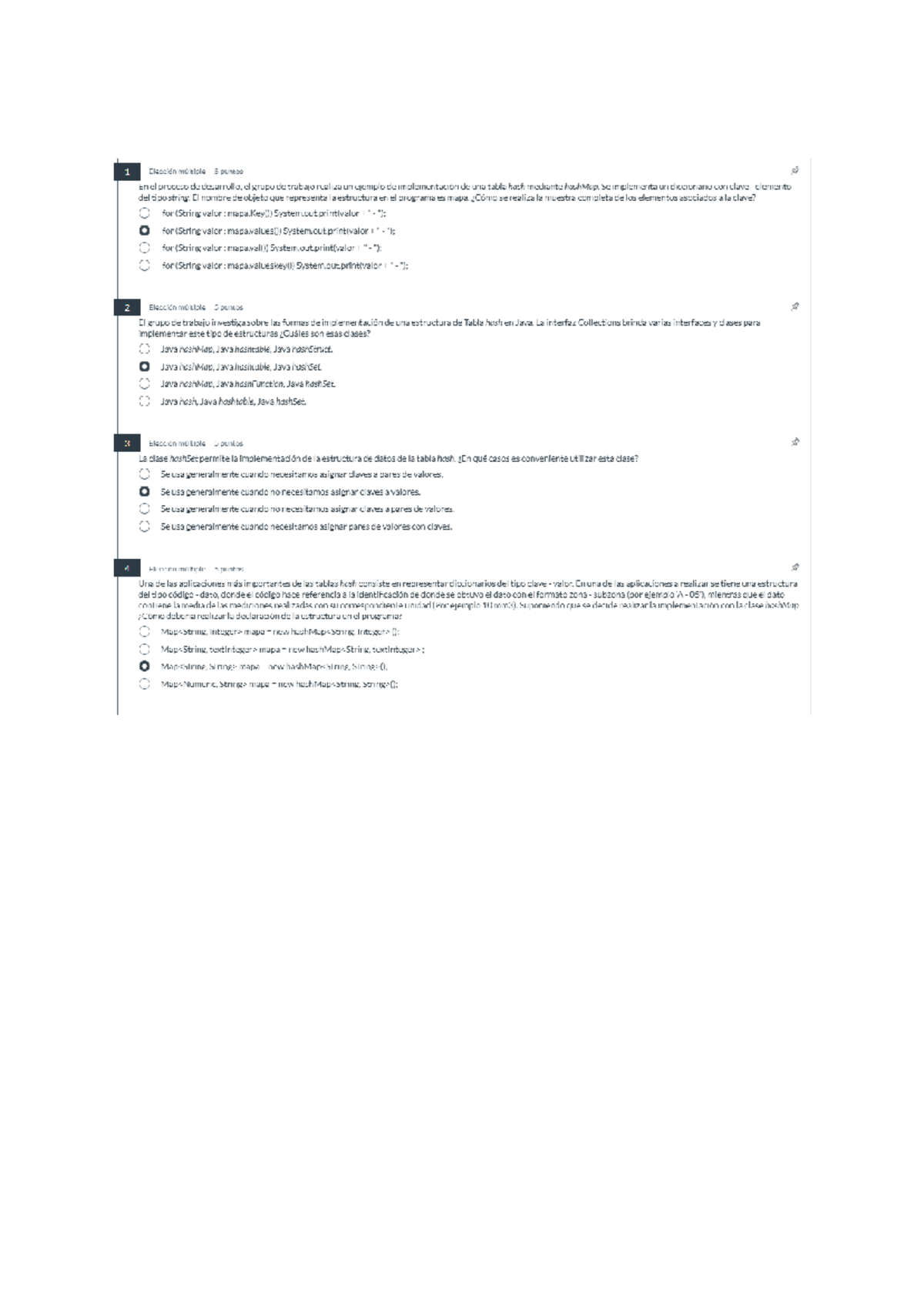 Tp2 Taller De Algoritmos Y Estructura De Datos 2 1 Eleccion Multiple 5 Puntos En El Proceso De