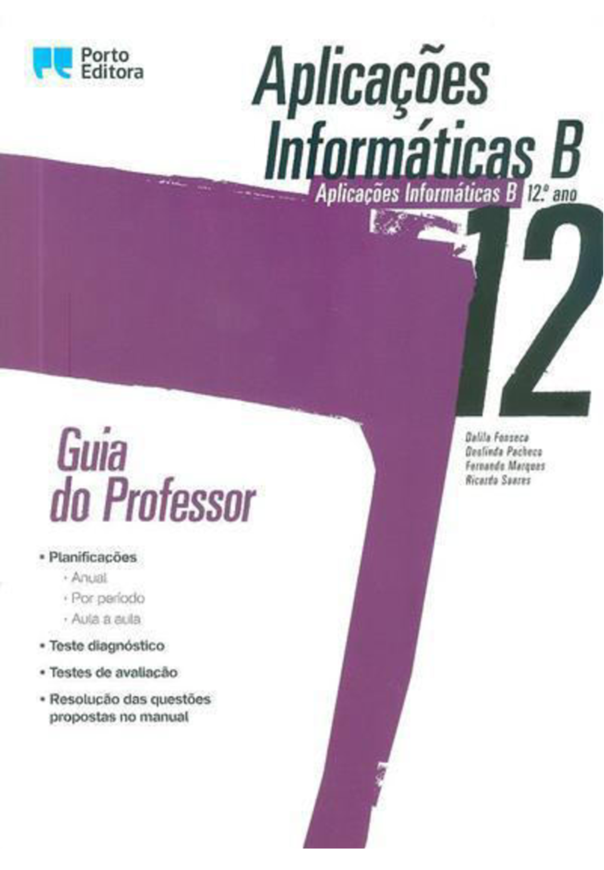 530095867 Aplicacoes Informaticas b Guia Do Professor - Planificação ...
