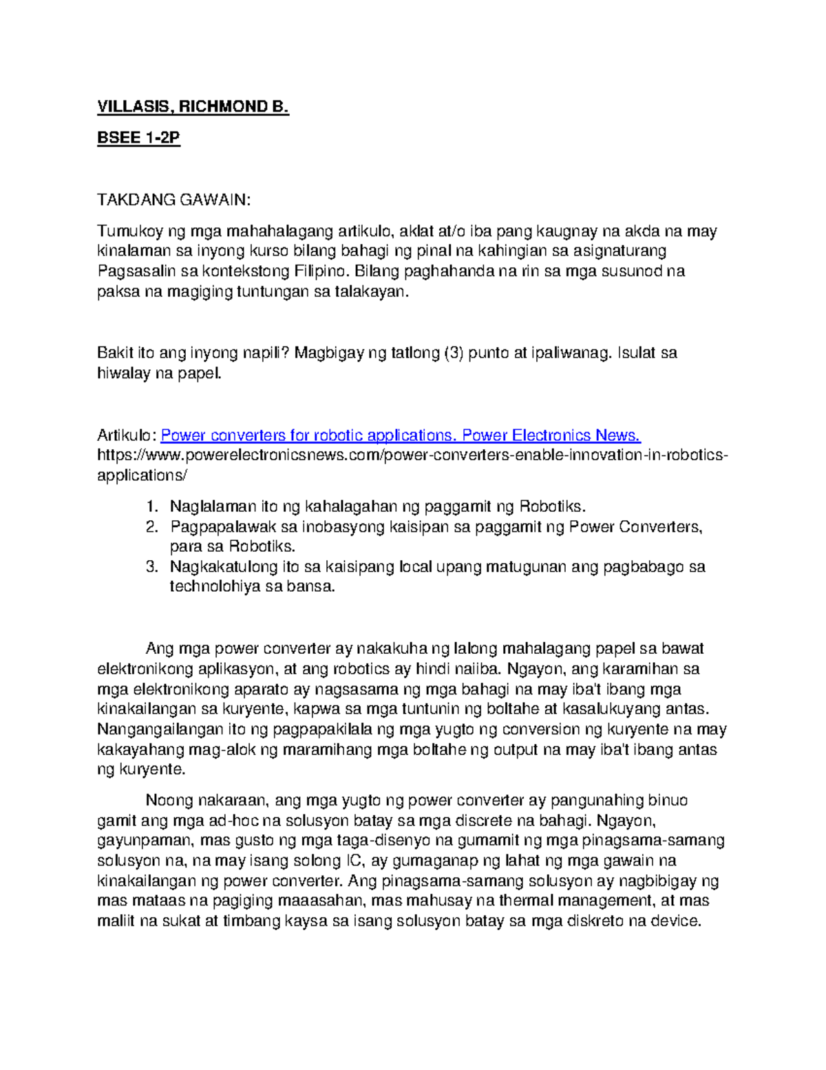 Pahina 65 - Villasis - FILIPINOHIYA - VILLASIS, RICHMOND B. BSEE 1-2P ...