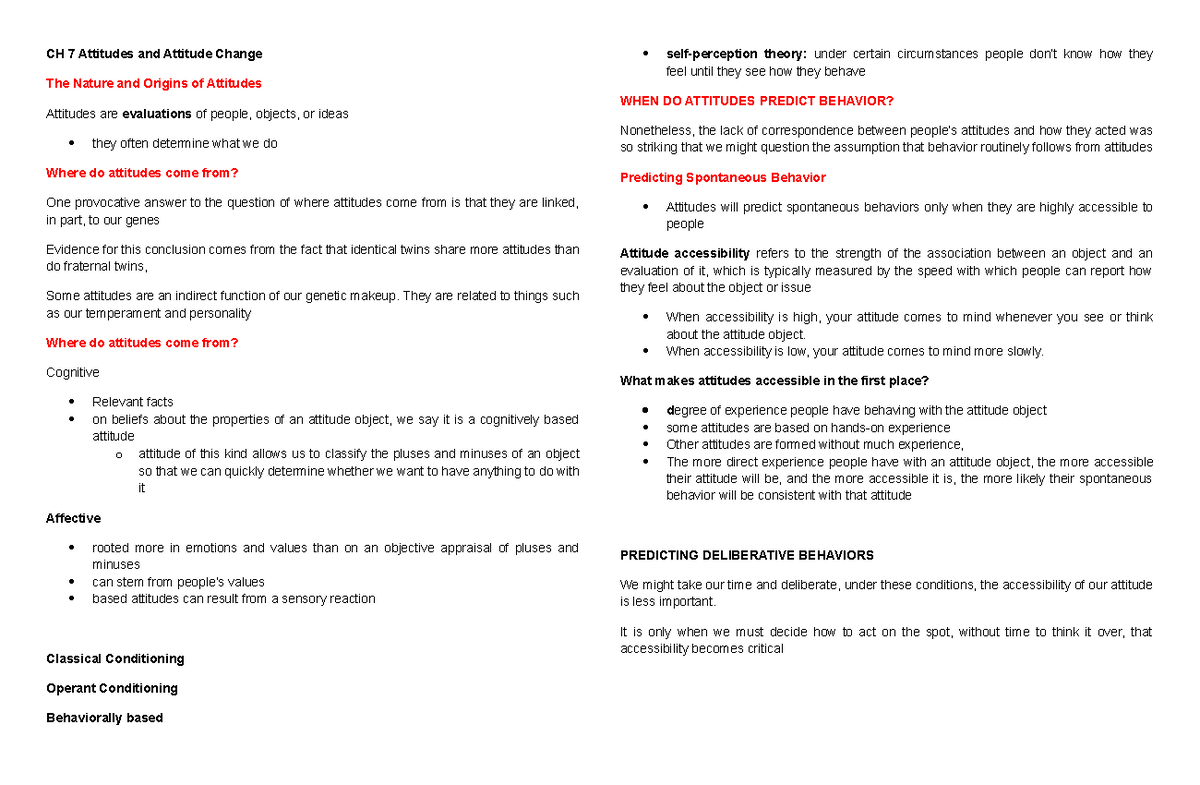 CH 7-8 soc psych - this is my reviewer during my college days - CH 7 ...