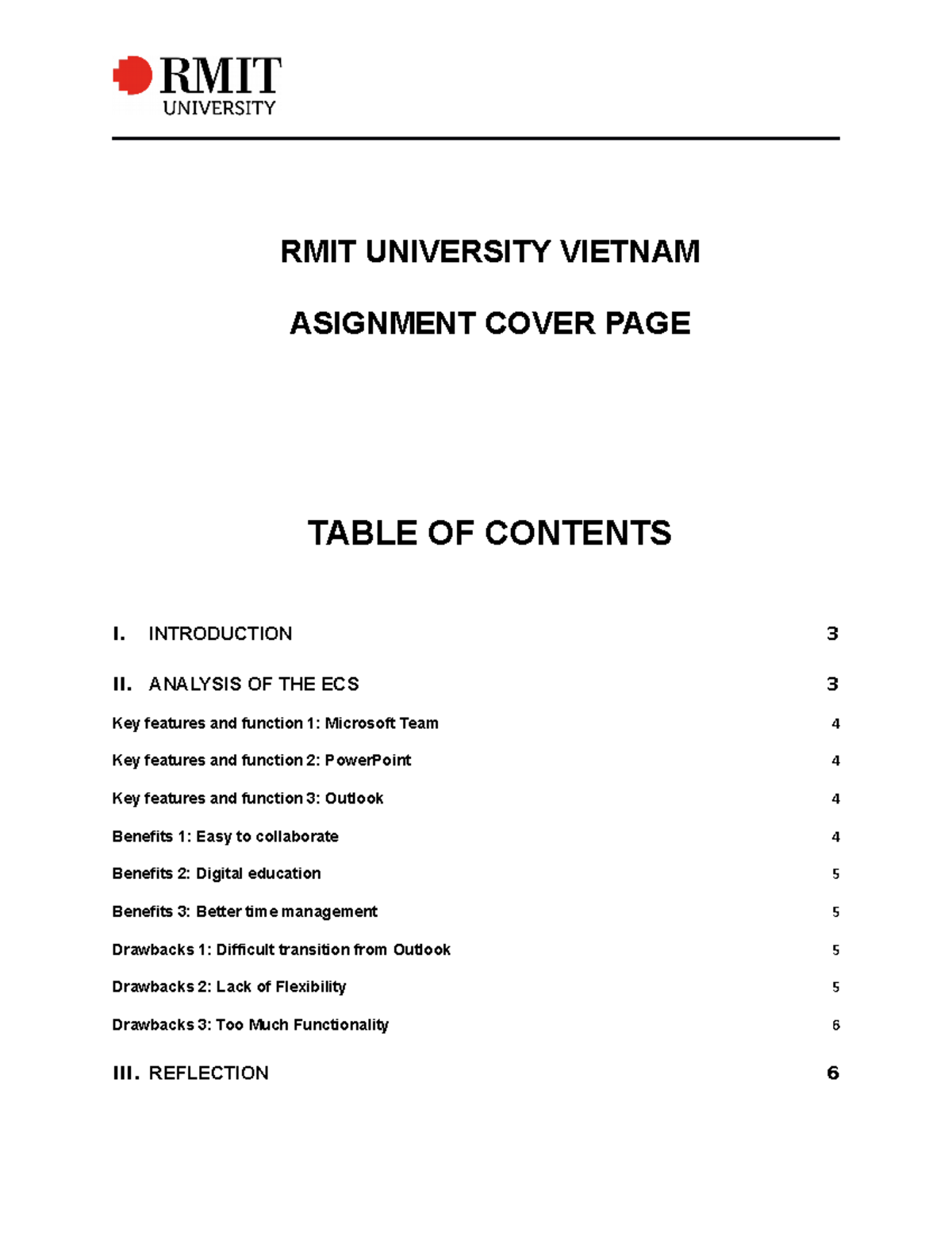 BIS 2 - HD 81% - RMIT UNIVERSITY VIETNAM ASIGNMENT COVER PAGE I ...