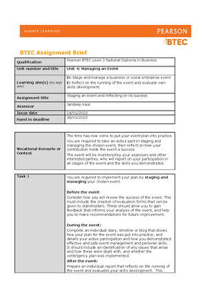 Unit 5 assignment 2 Internatinal business - Unit 5 Assignment 2 ...