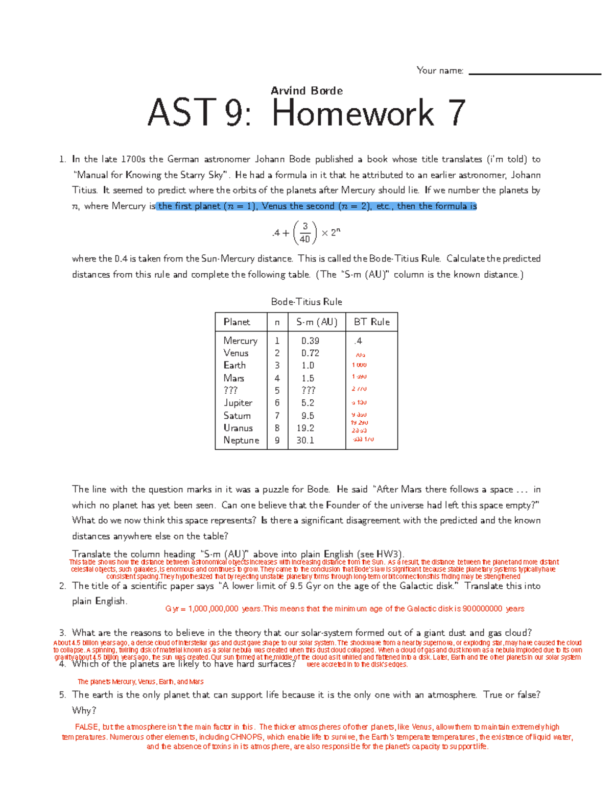 Ast9HWFull (dragged) 9.31.48 AM - Your name: Arvind Borde AST 9 ...