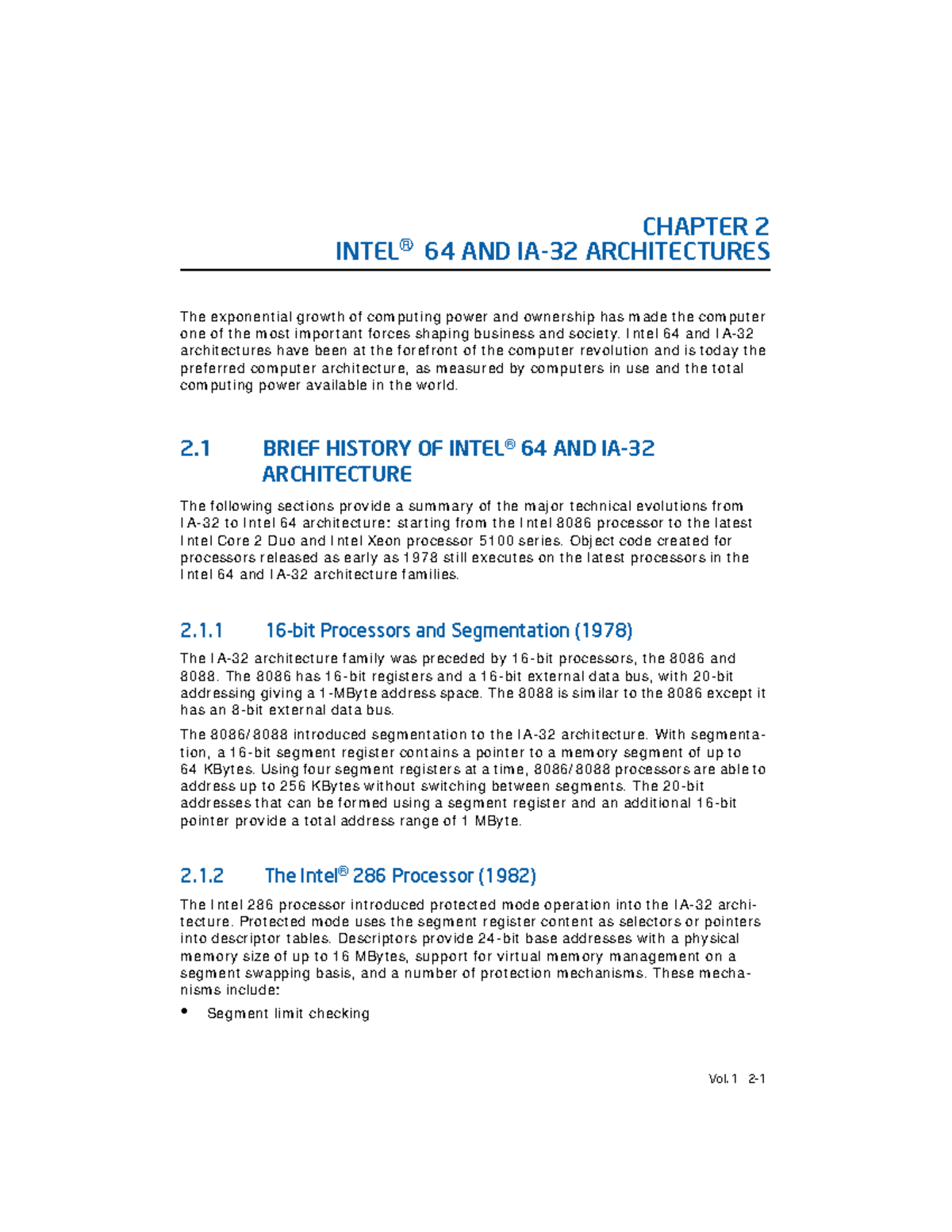 IA32 1 33 58 - CHAPTER 2 INTEL® 64 AND IA-32 ARCHITECTURES - Vol. 1 2 ...