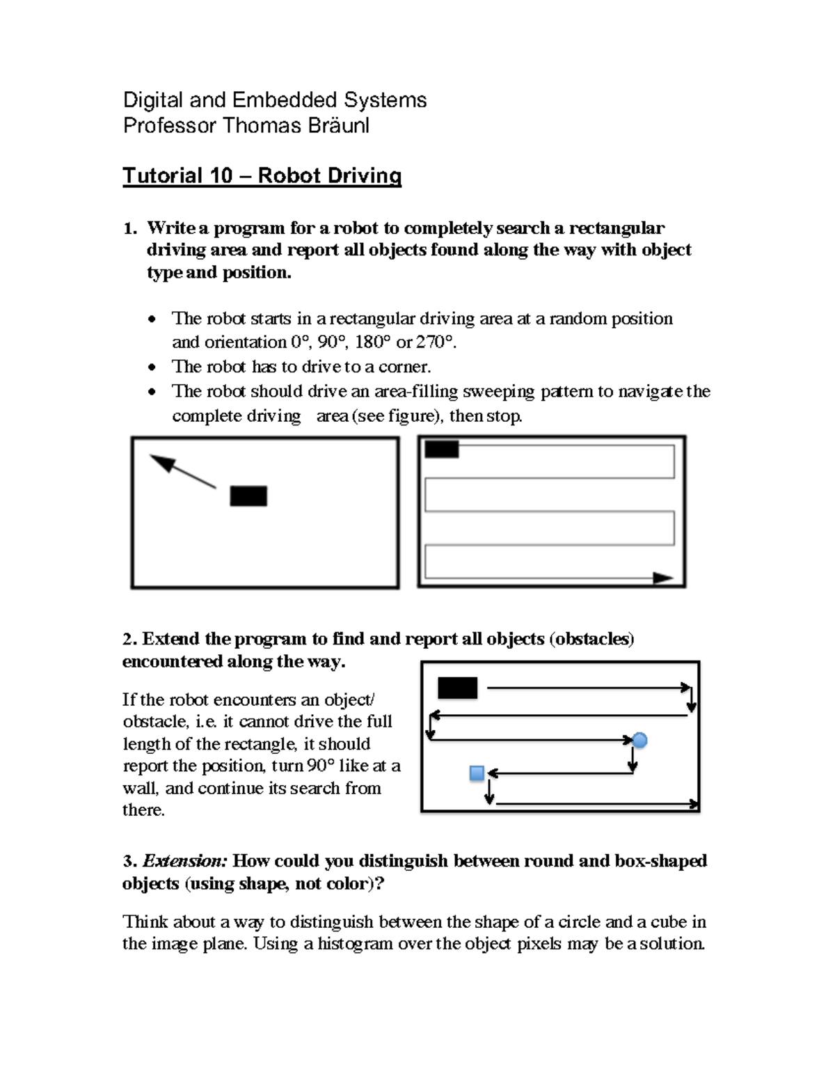 T10-Driving - Tutorial sheet - Digital and Embedded Systems Professor ...