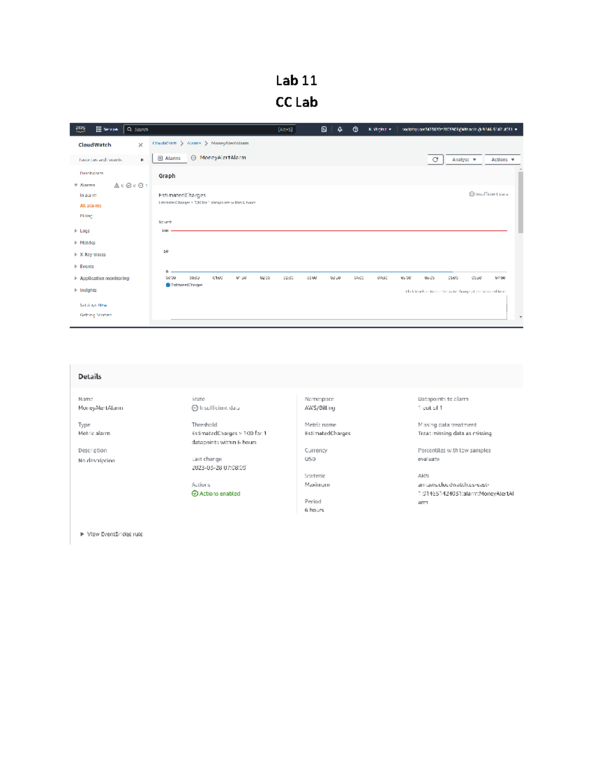 Lab 11 - Cloud Computing - Lab 11 CC Lab - Studocu