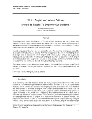 Improving Teacher Professionalism trough Lesson Study - Vol. 2, Issue 3 ...